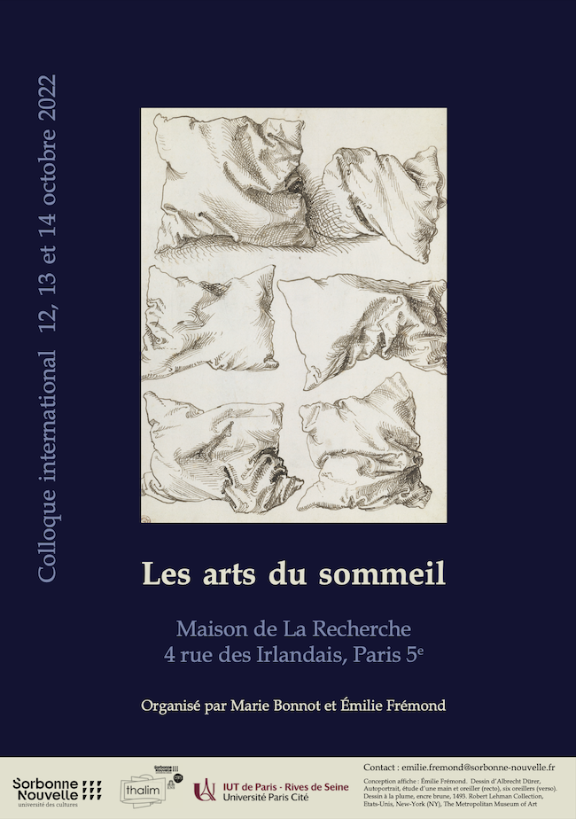 Colloque : « Les arts du sommeil » (The arts of sleep) | Aleksandra ...